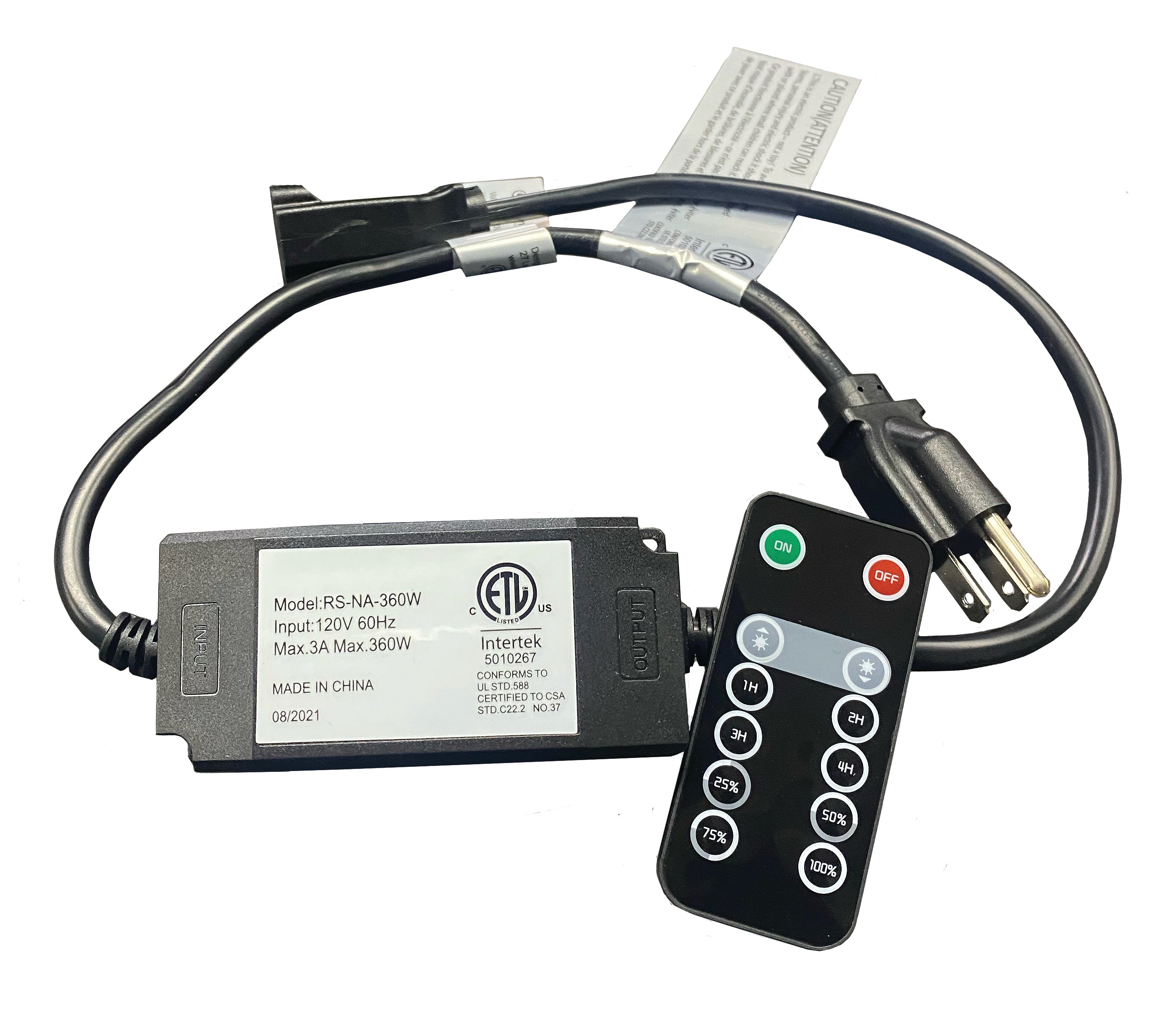 String Light Dimmer Kit 360W Max